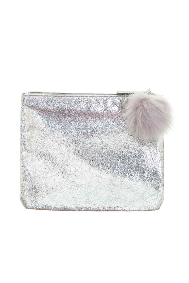 Cartera / Bolso / Monedero color Plateado - Closeando | Closeando