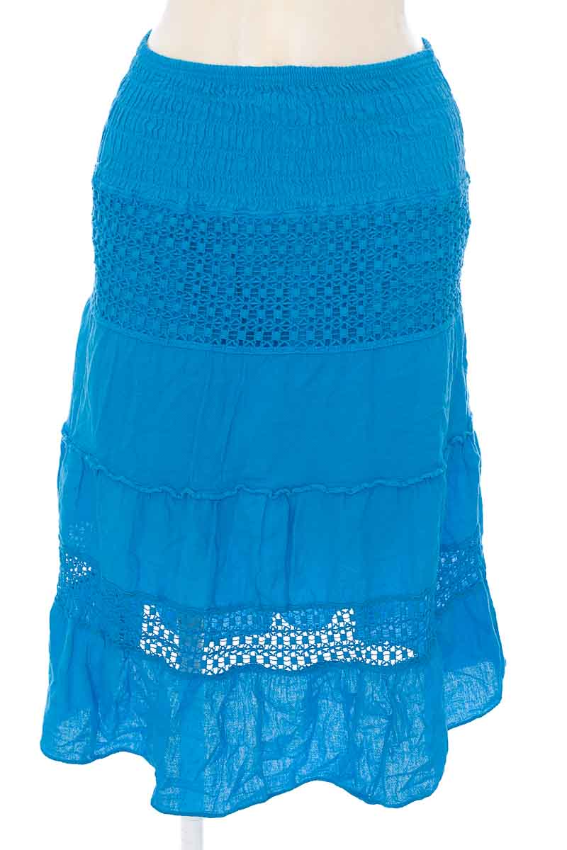 Falda color Azul - Closeando | Closeando