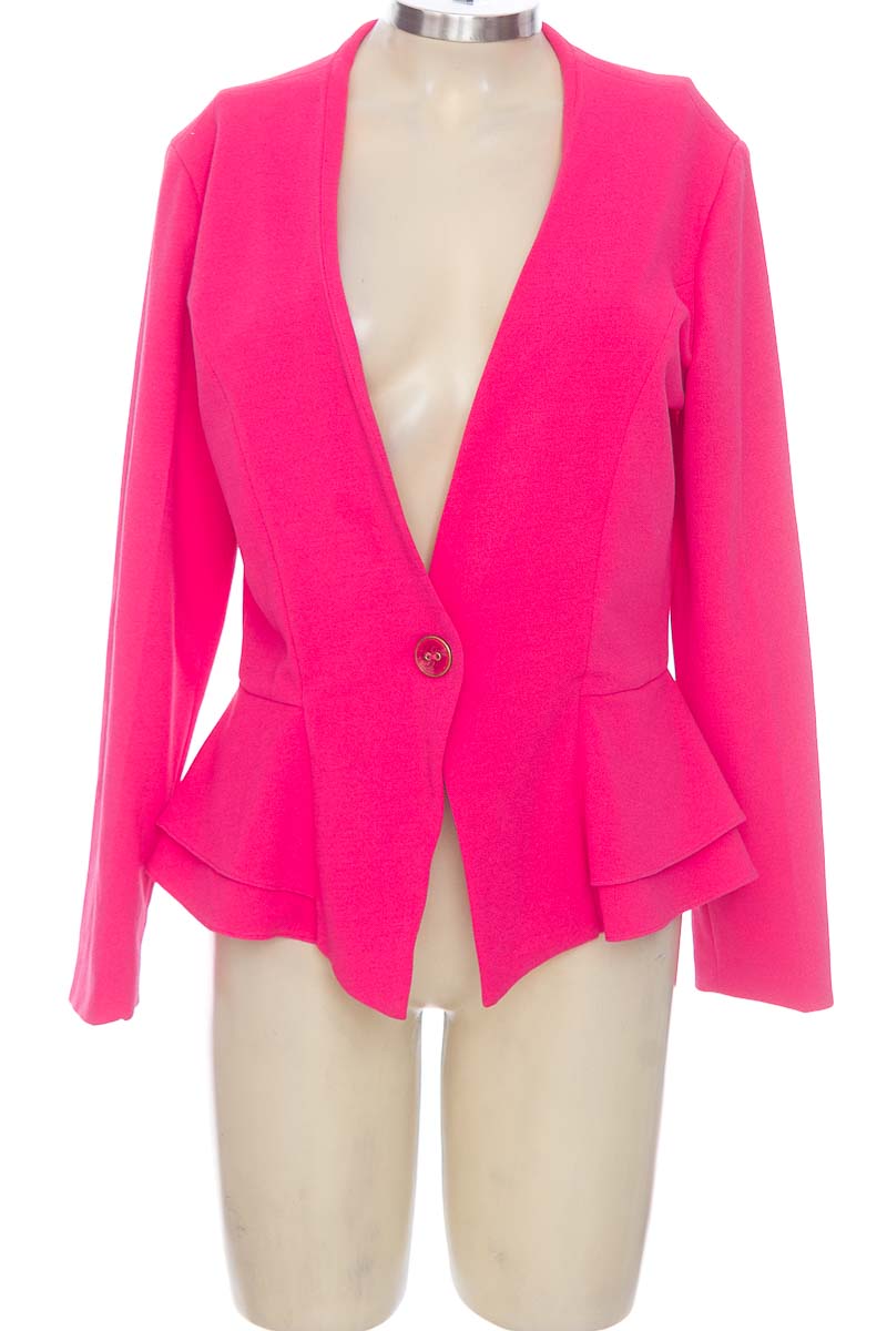 Chaqueta / Abrigo color Rosado - Arena | Closeando