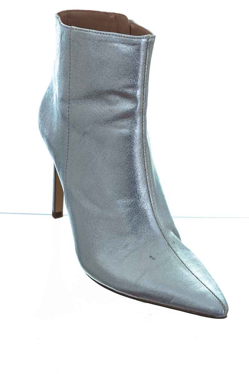 Zapatos color Plateado - Zara | Closeando