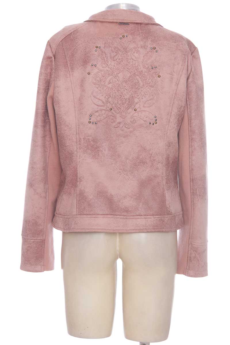 Chaqueta / Abrigo color Palo de rosa - Desigual | Closeando