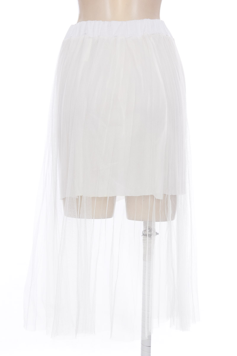 Falda color Blanco - Closeando | Closeando