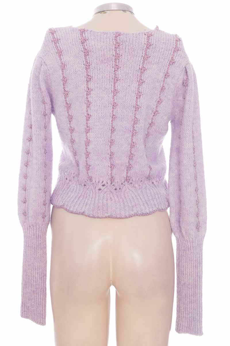 Sweater color Morado - Zara | Closeando