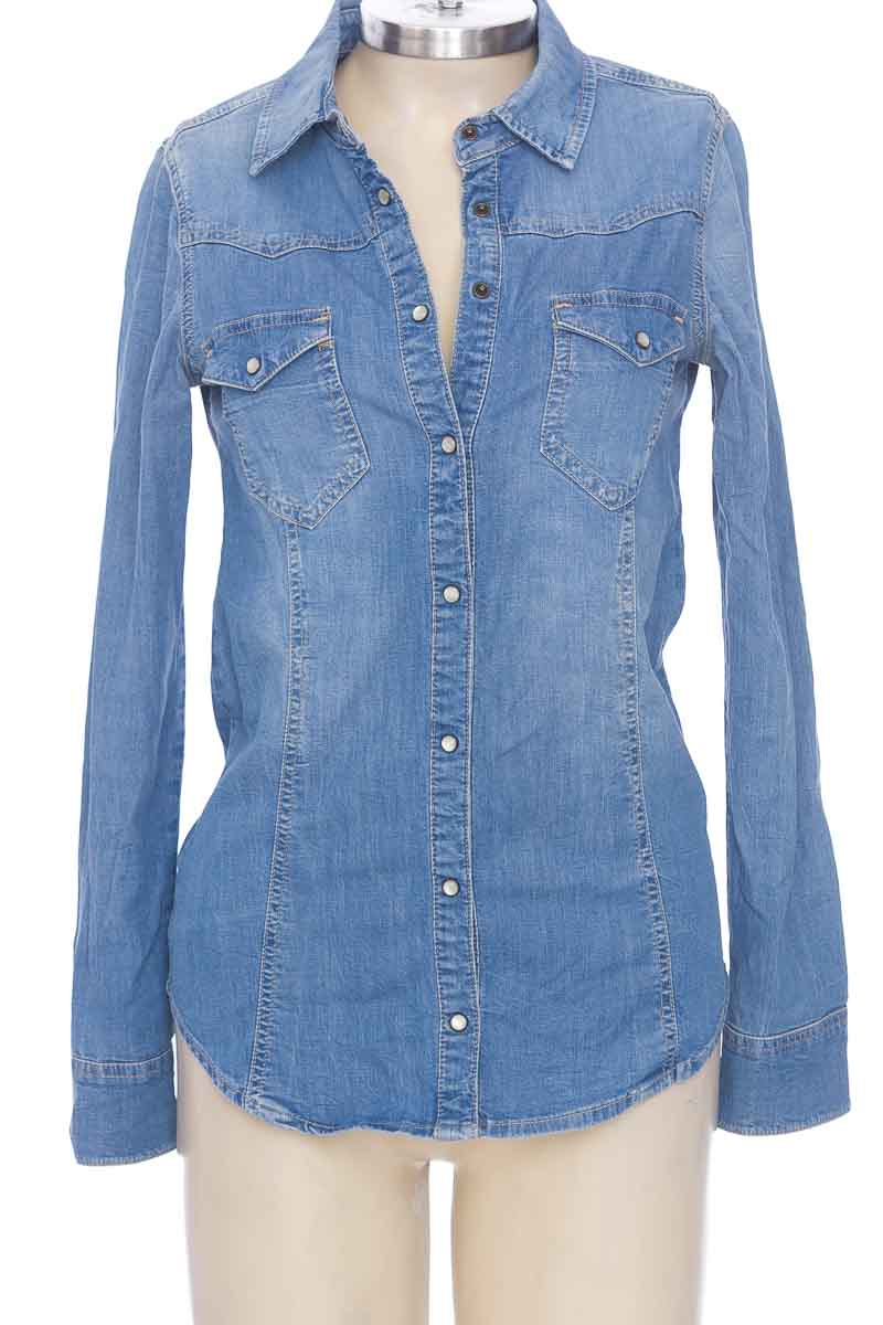 Blusa color Azul - Zara | Closeando