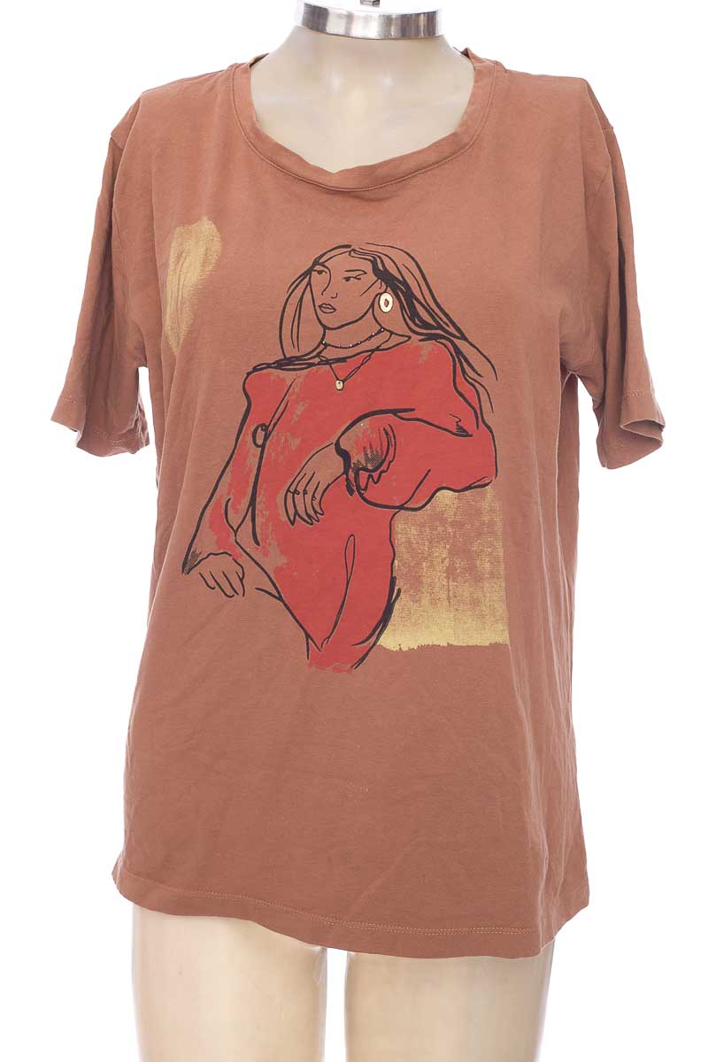 Top / Camiseta color Café - Trucco`s | Closeando