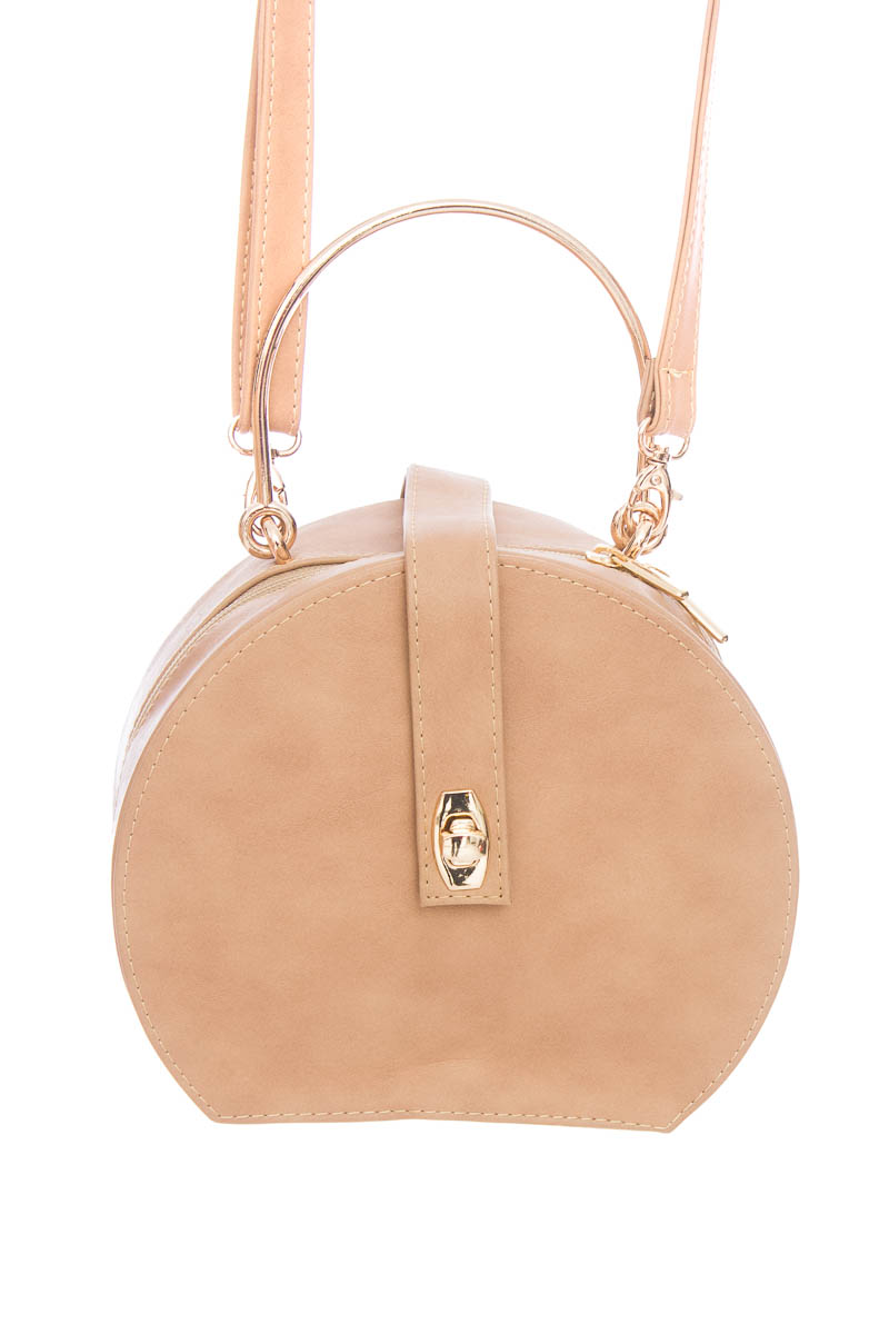Cartera / Bolso / Monedero color Beige - Naty London | Closeando