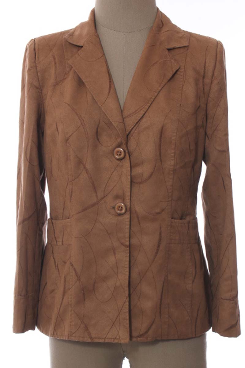 Chaqueta / Abrigo color Café - Lugal | Closeando