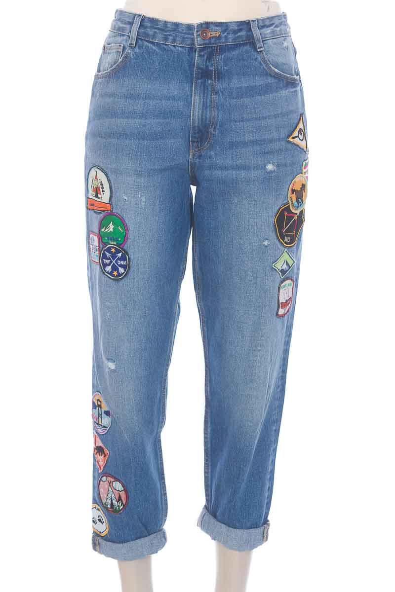 Pantalones color Azul - Zara talla 6 de Segunda Mano | Closeando