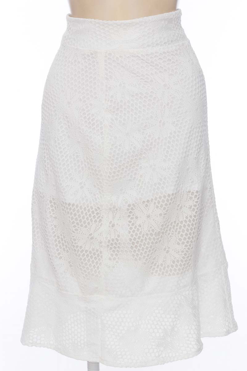 Falda color Blanco - Closeando | Closeando