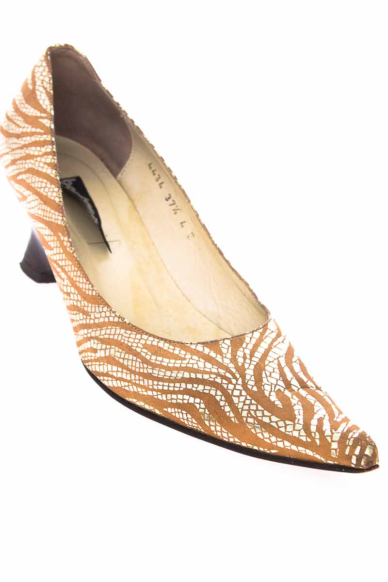 Zapatos Tacón color Beige - Bon Bonite | Closeando