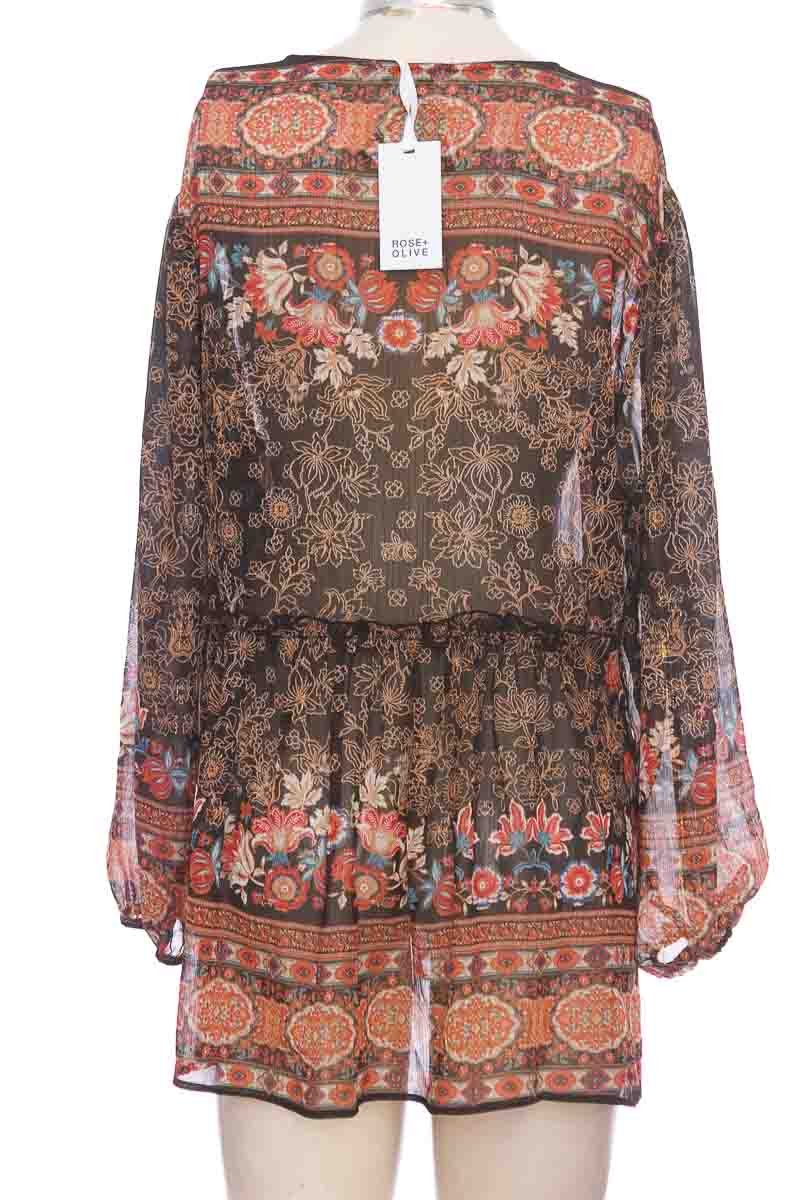 Blusa color Estampado - rose+olive | Closeando