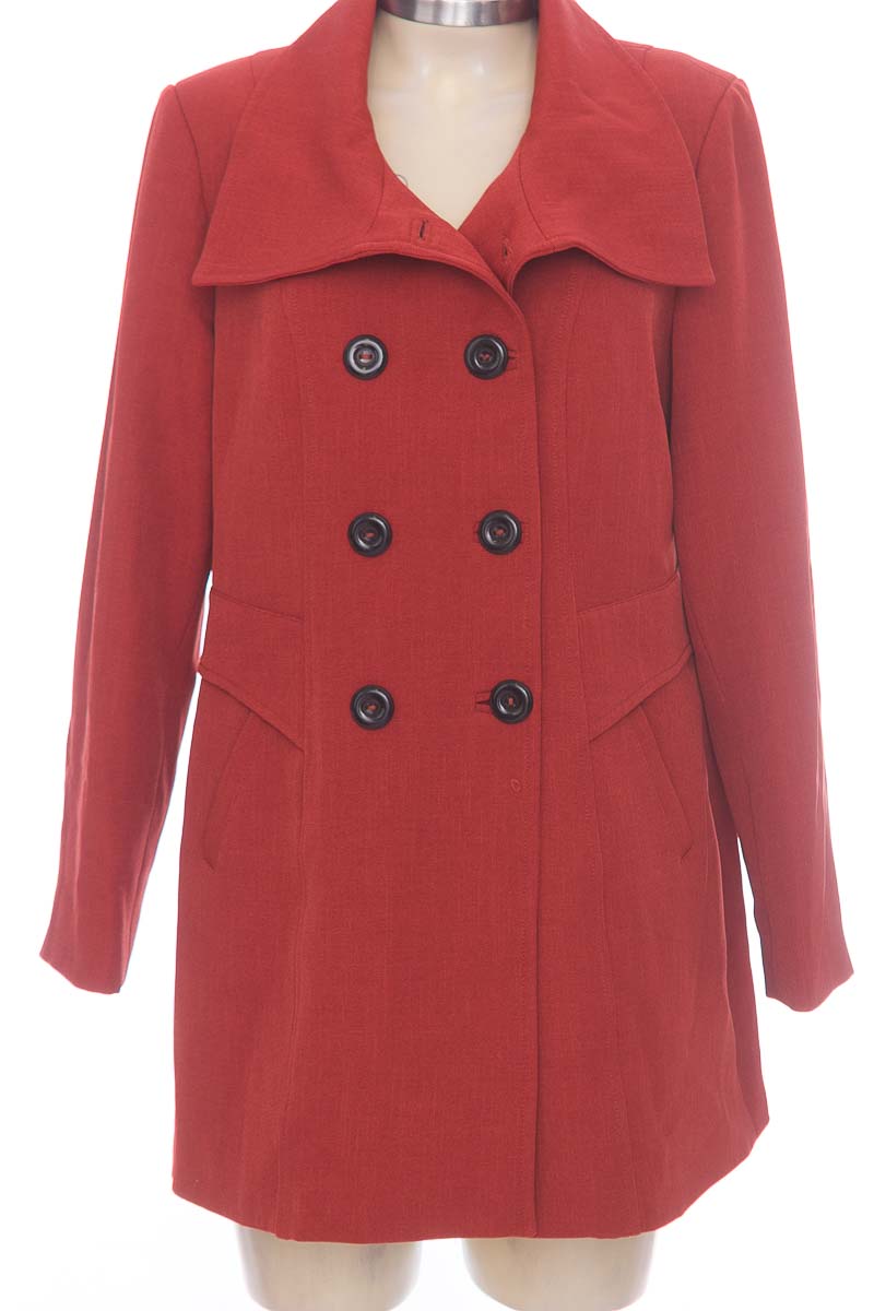 Chaqueta / Abrigo color Rojo - Zantos Woman | Closeando