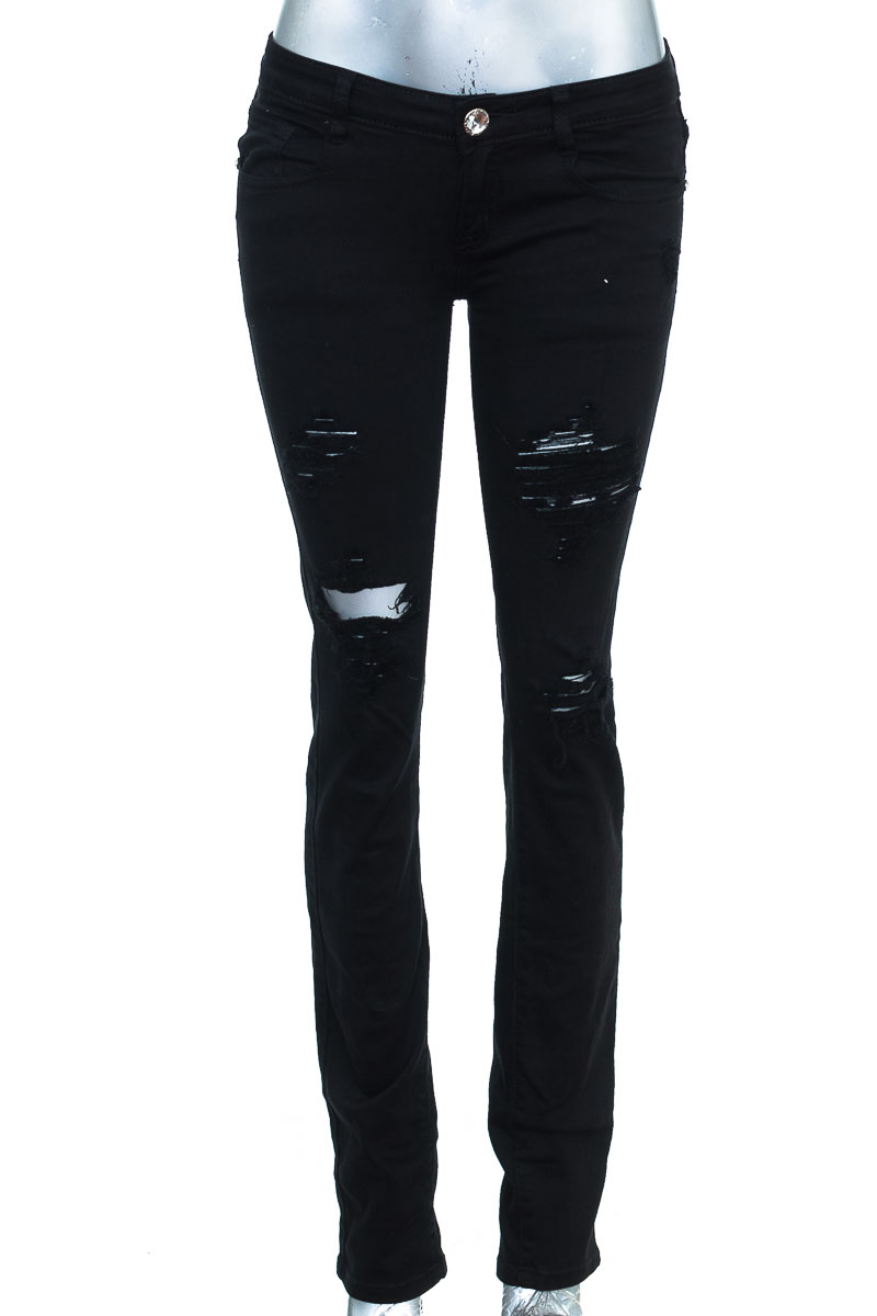 Pantalón Jeans color Negro - Machine | Closeando