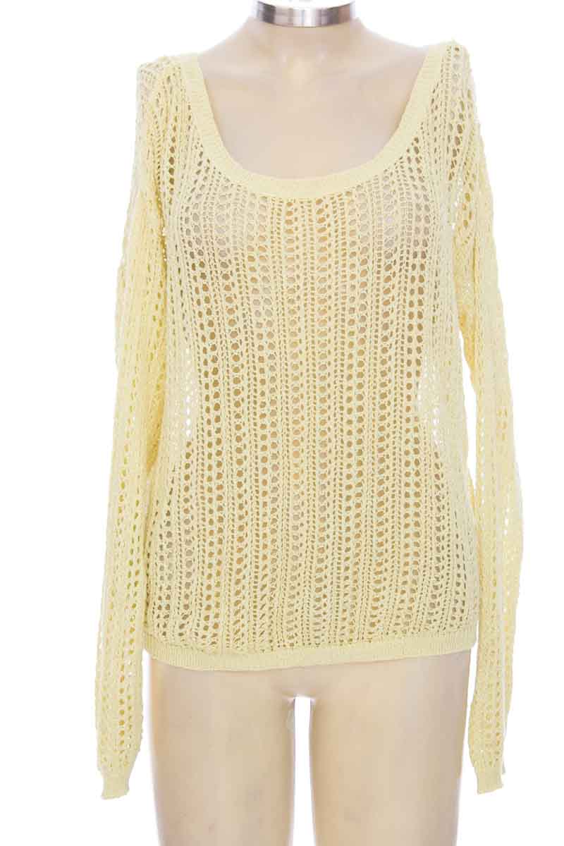 Sweater color Amarillo - NAF NAF | Closeando