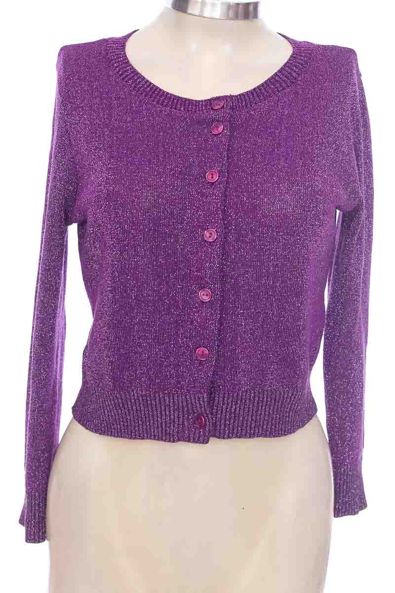Sweater color Morado - Cenit talla S de Segunda Mano | Closeando