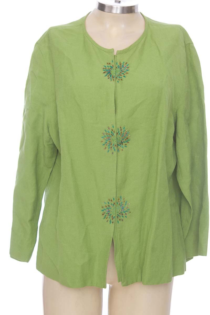 Chaqueta / Abrigo color Verde - Crazy Horse Collection | Closeando