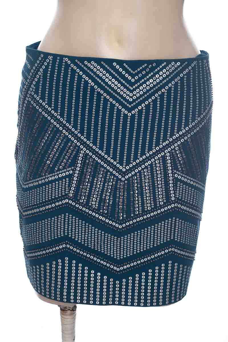 Falda color Azul - Express | Closeando