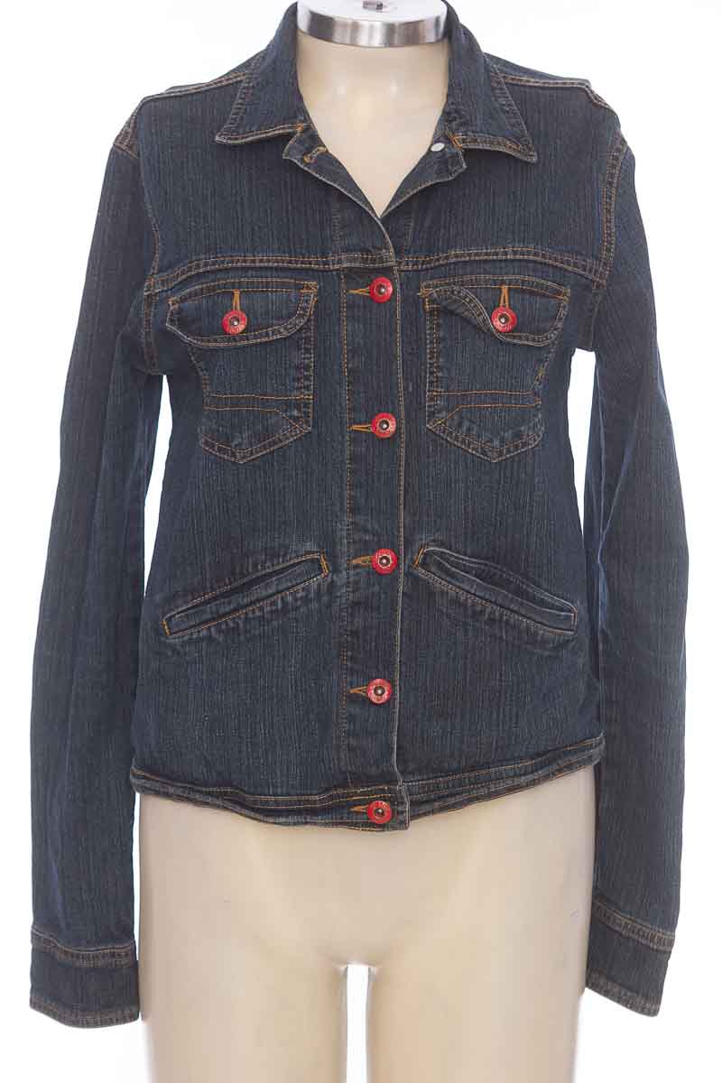 Chaqueta / Abrigo color Azul - Jeans Wear | Closeando