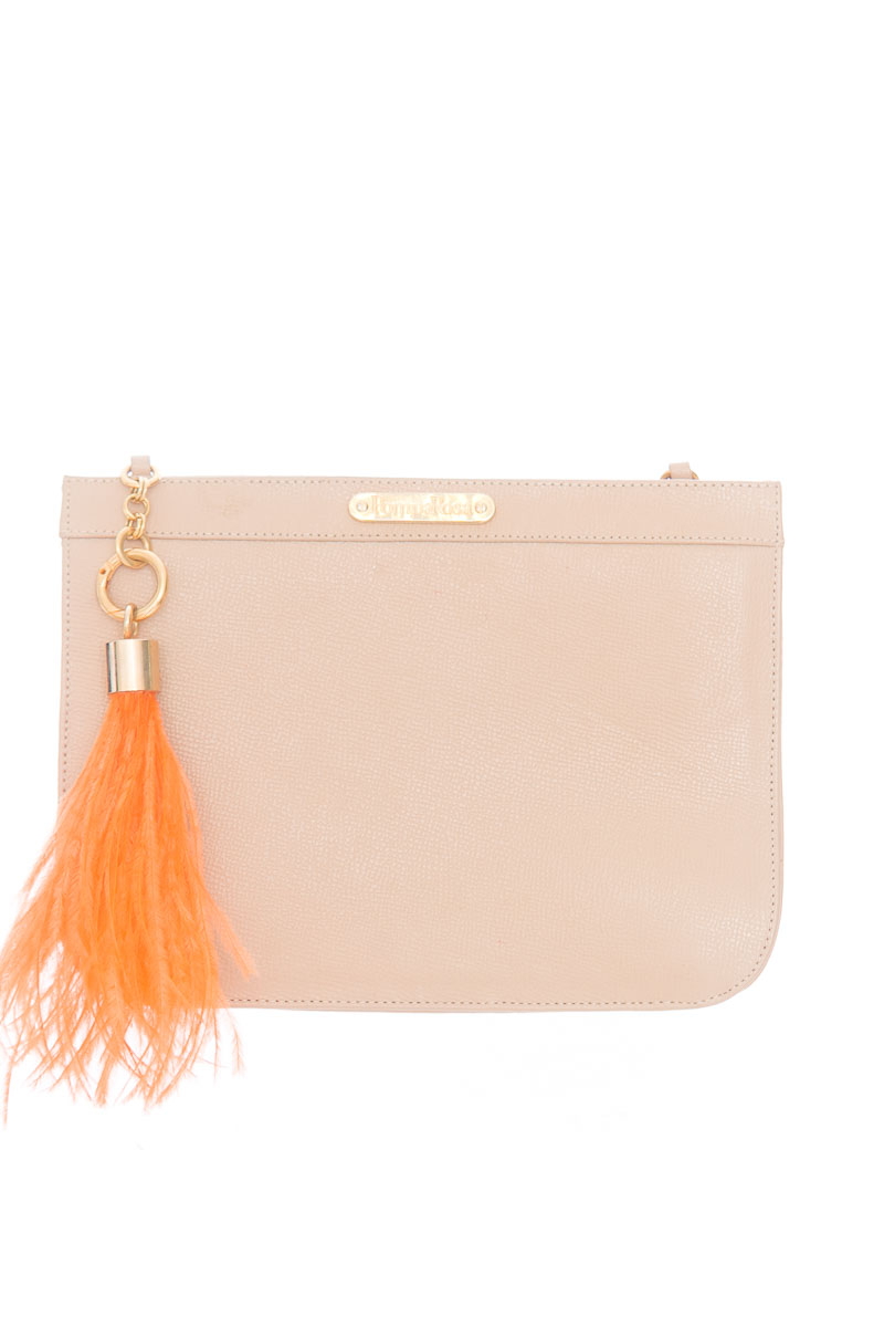 Cartera / Bolso / Monedero color Beige - PompaRosa | Closeando