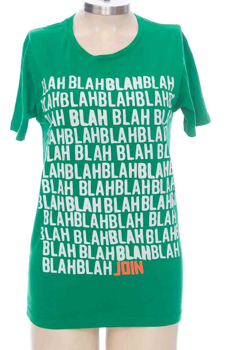 Top / Camiseta color Verde - Join Big Atreet | Closeando