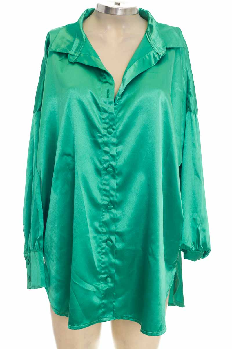 Blusa color Verde - Tierra Viva talla XL de Segunda Mano | Closeando
