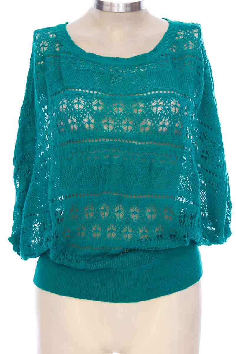 Sweater color Verde - Studio F talla M de Segunda Mano | Closeando