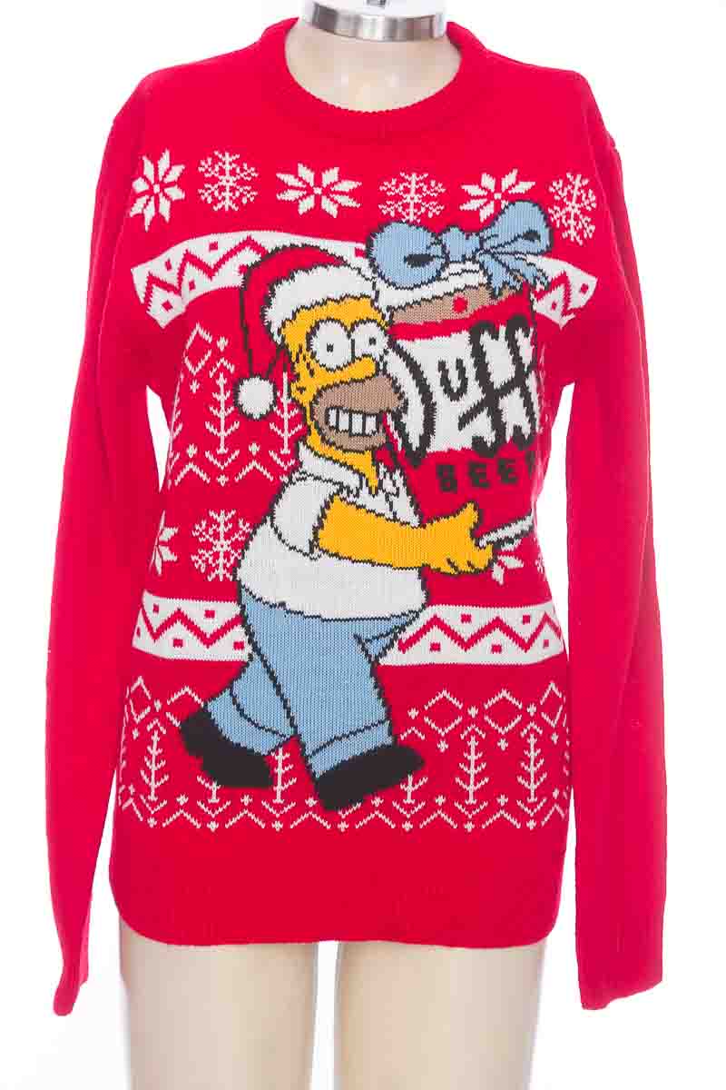 Sweater color Rojo - The Simpsons | Closeando