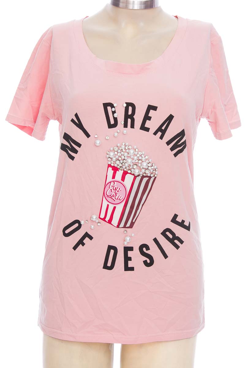 Top / Camiseta color Rosado - Noble | Closeando