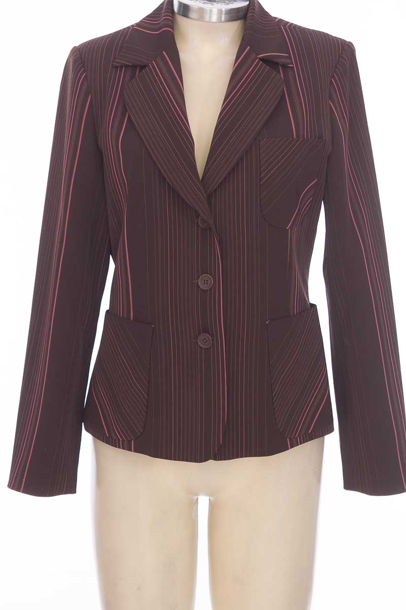 Chaqueta / Abrigo color Café - Jeans & Jackets talla M de Segunda Mano ...