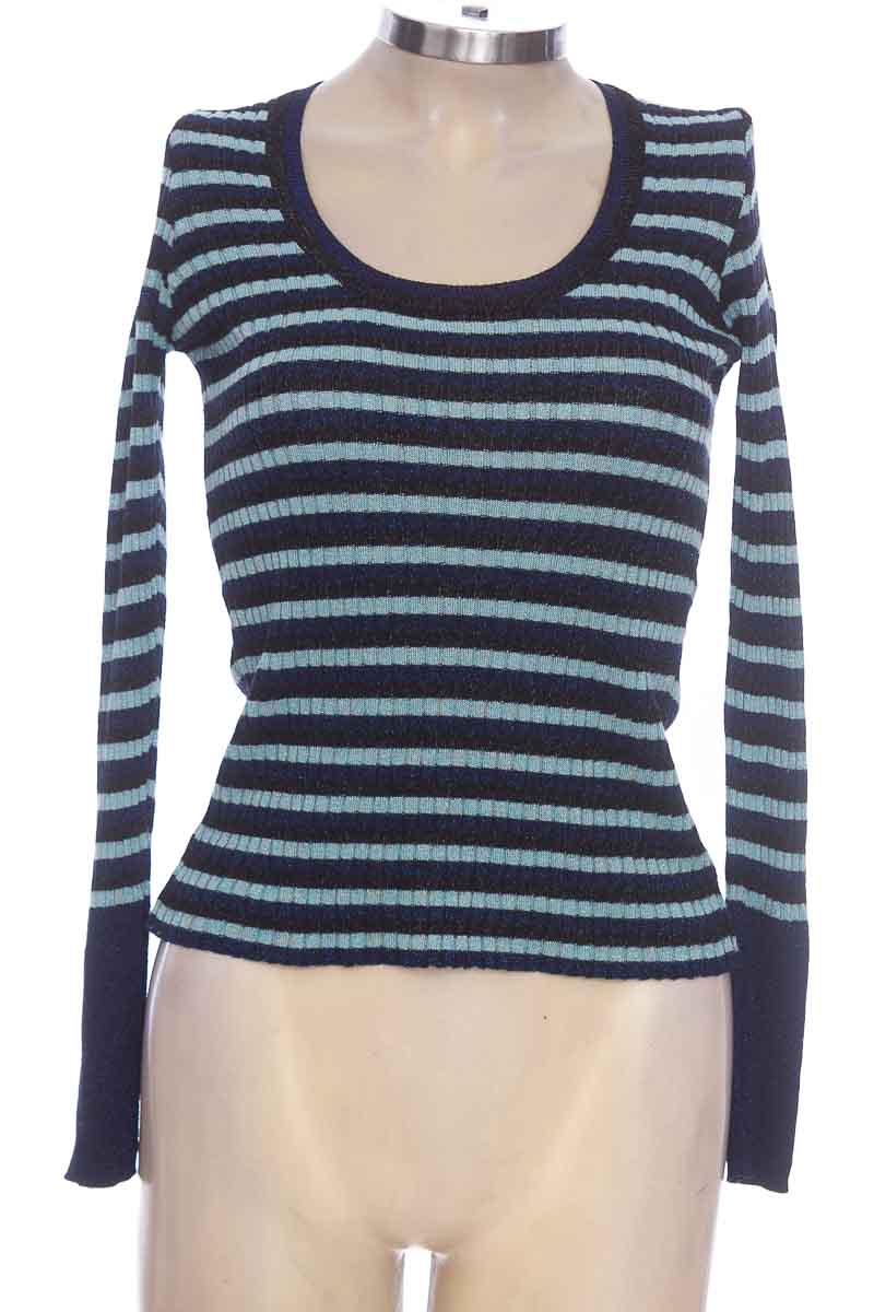 Sweater color Azul - Zara | Closeando