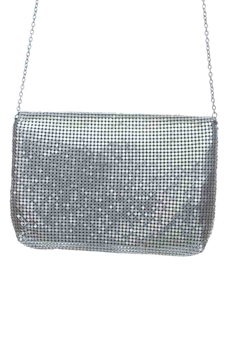 Cartera / Bolso / Monedero color Plateado - Sfera Femme | Closeando
