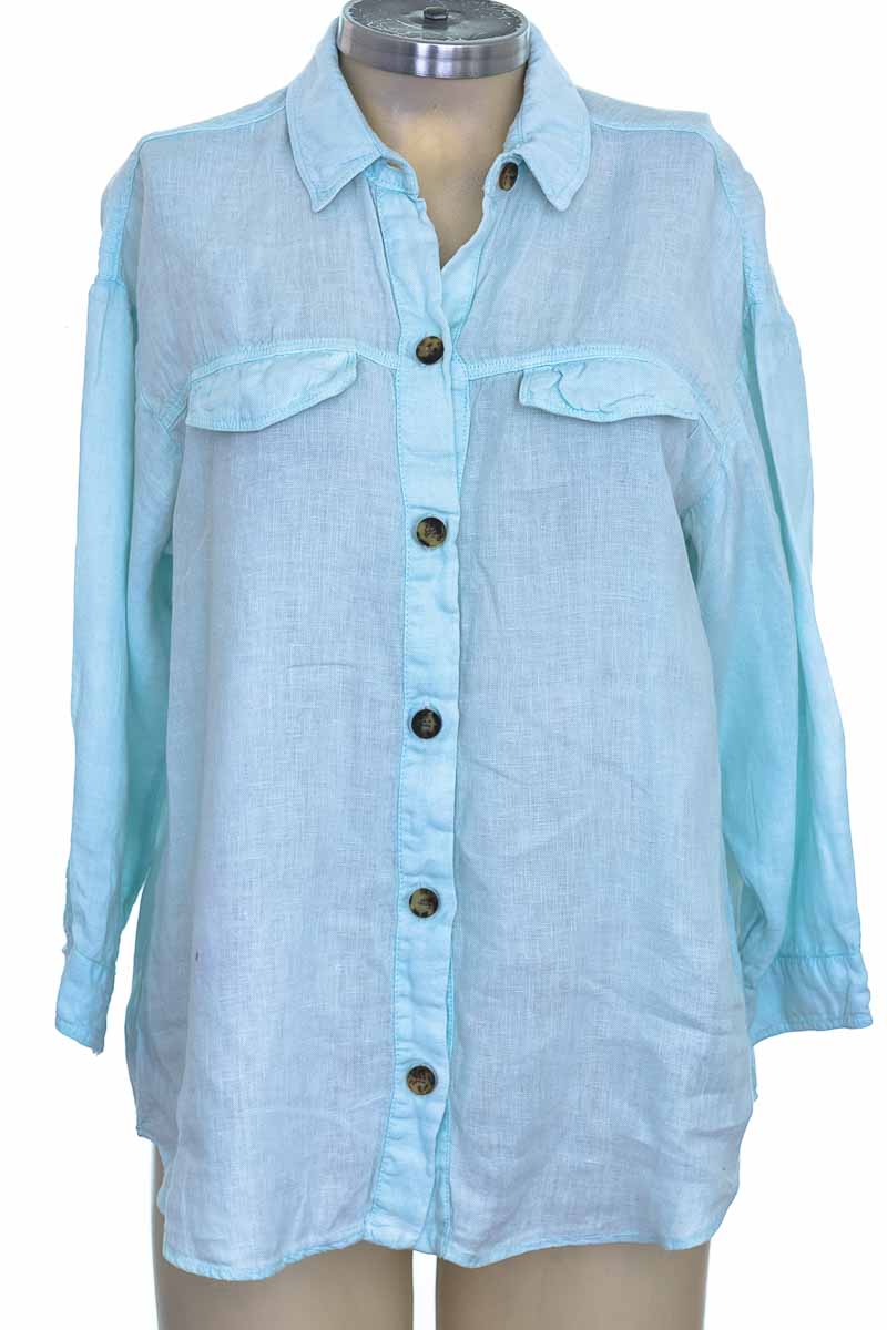 Blusa color Azul - Zara | Closeando