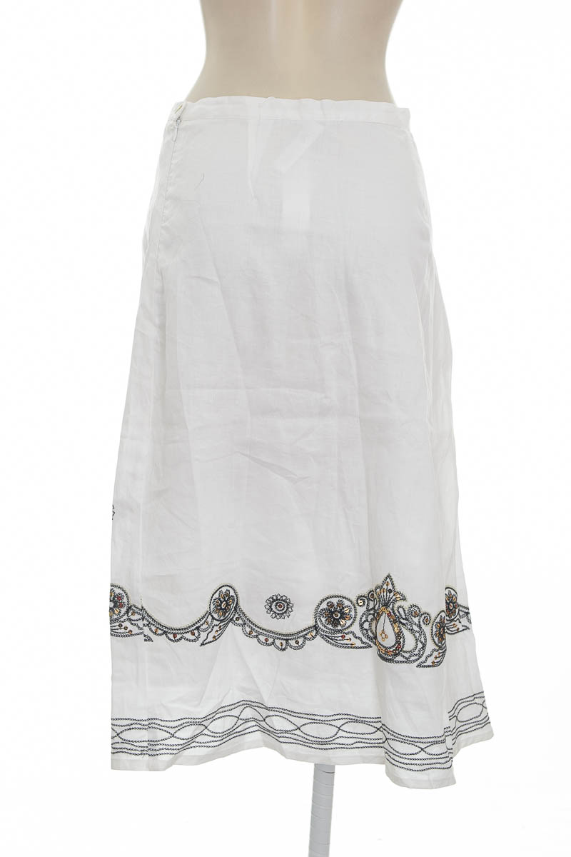 Falda color Blanco - Linen | Closeando