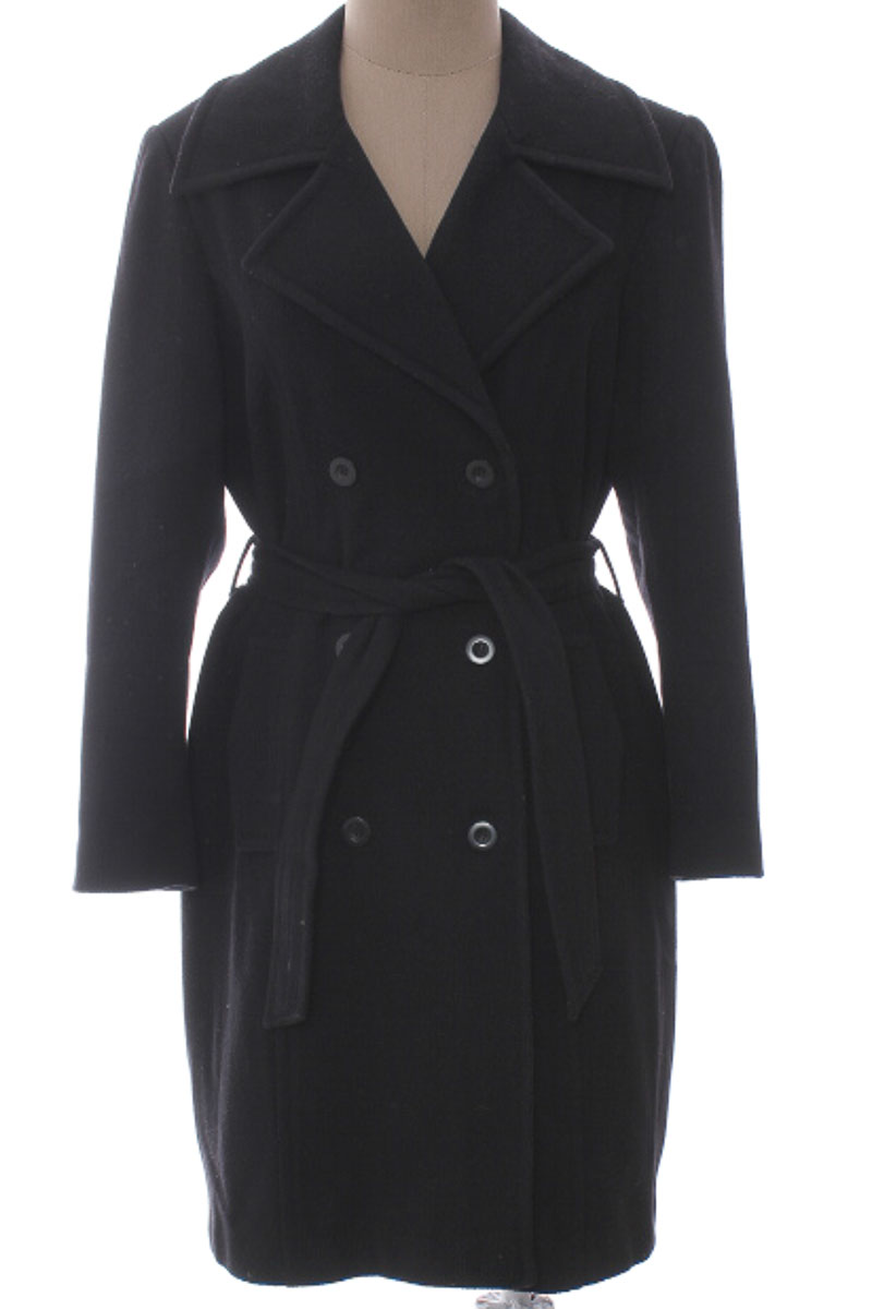 Chaqueta / Abrigo color Negro - ETAM talla 12 de Segunda Mano | Closeando