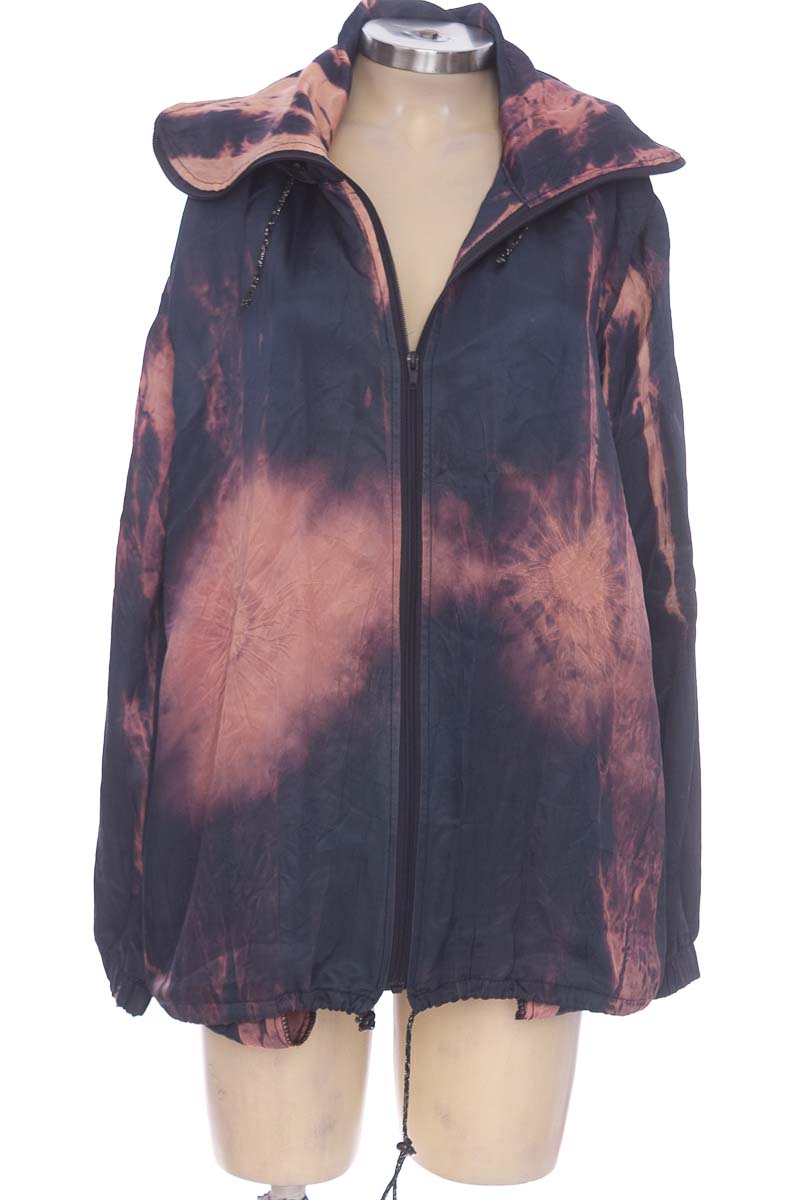 Chaqueta / Abrigo color Azul - Diseños Yolber talla M de Segunda Mano ...