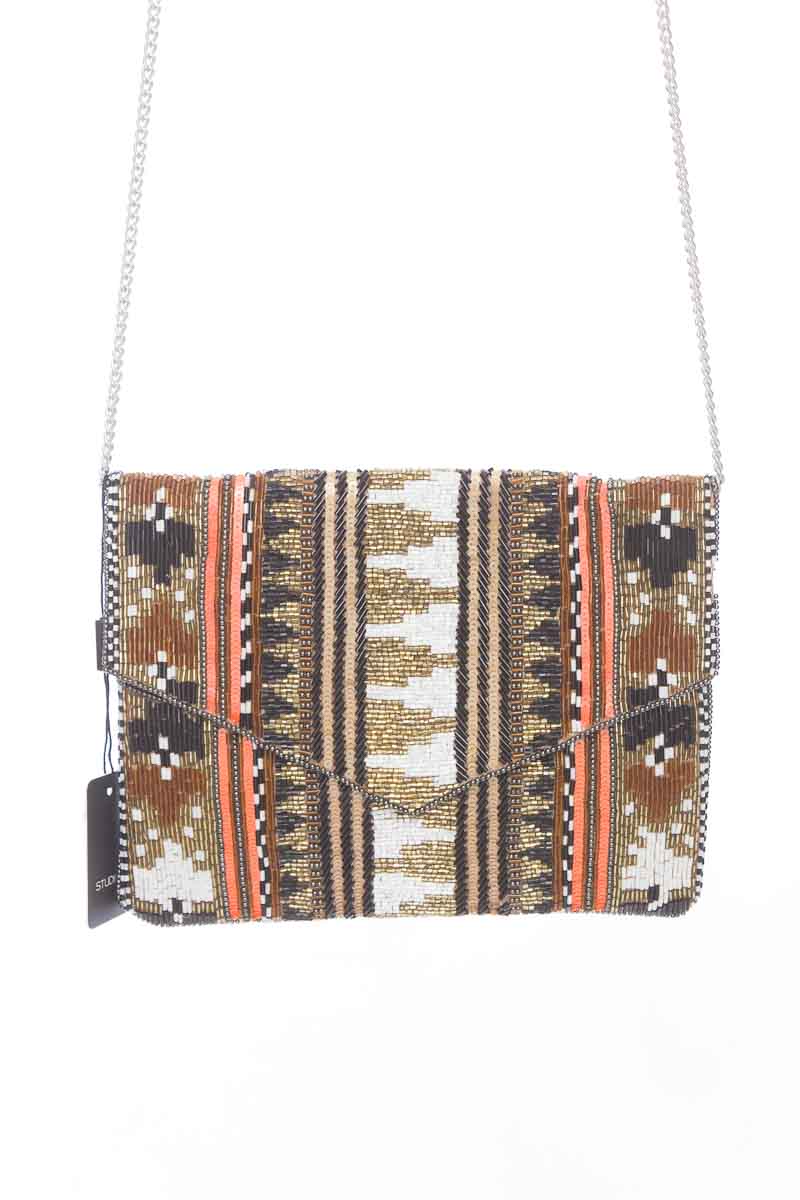 Cartera / Bolso / Monedero color Café - Studio F talla NA como nuevo ...